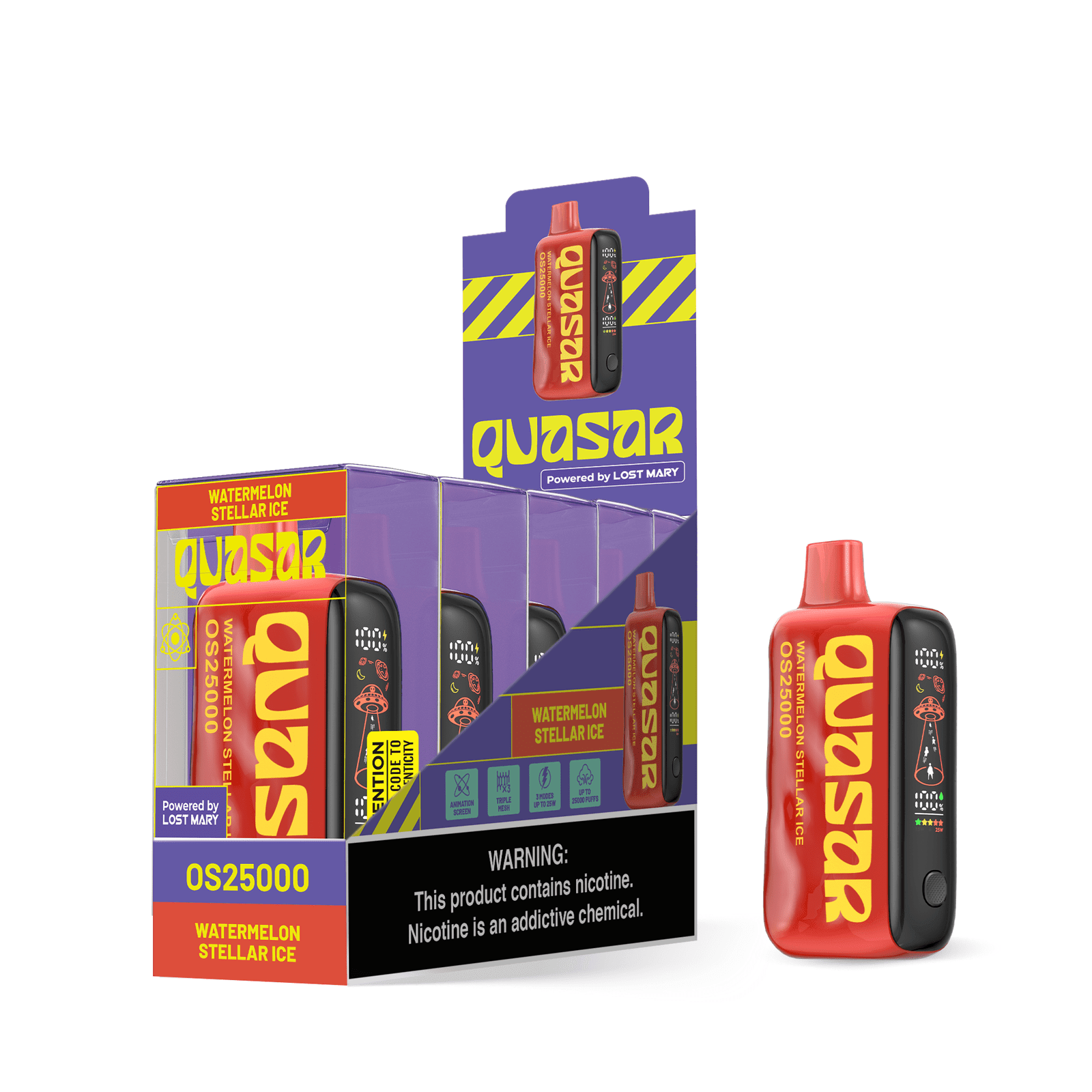 Quasar OS25000 by Lost Mary – Big D Vapor